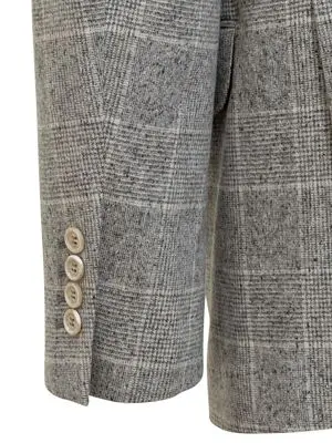 Brunello Cucinelli Checked Blazer