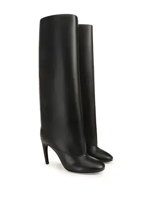 SERGIO ROSSI 90mm Leather Boots