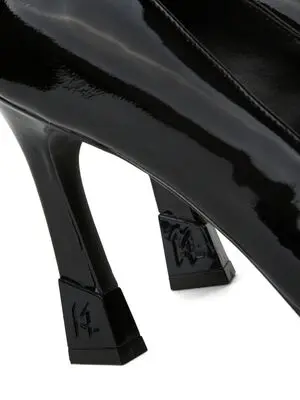Karl Lagerfeld 90mm Premiere Heeled Pumps - Black
