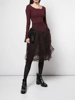 MARC LE BIHAN Scoop Neck Sweatshirt