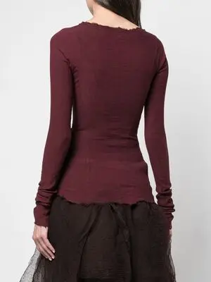 MARC LE BIHAN Scoop Neck Sweatshirt