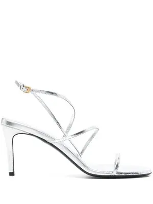 Khaite 75mm Metallic-effect Sandals