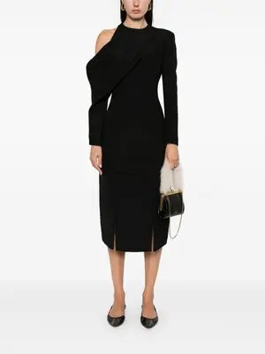 Khaite Kidd Midi Skirt