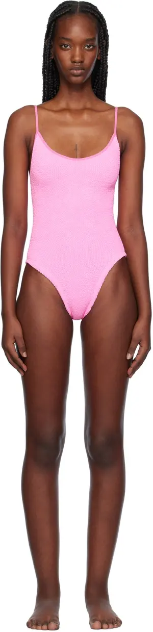 Hunza G Hunza G Pamela One-Piece Swimsuit Bubblegum