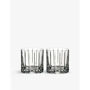 RIEDEL Drinks Specific Glassware Set Of Two Crystal Rocks Glasses - One-color