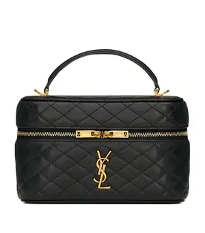 Saint Laurent Saint Laurent Mini Gaby Top-Handle Bag Black