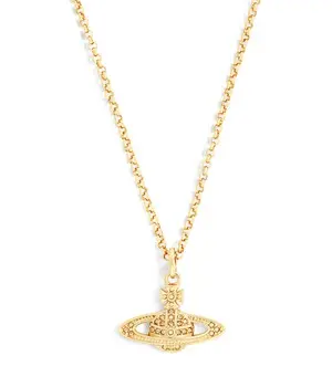 VIVIENNE WESTWOOD Mini Bas Relief Pendant Necklace - Gold