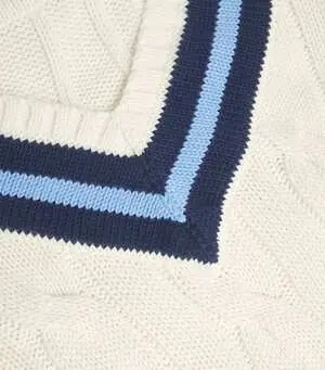 Polo Ralph Lauren Cable-knit Cricket Sweater - Blue