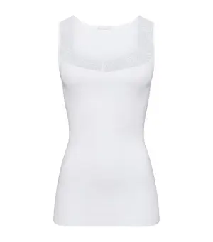 Hanro Cotton Delight Tank Top - White