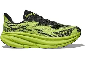 Hoka One One Clifton Goretex Tsin Athletic Sneakers - Black/lettuce