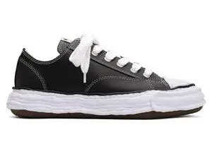 Mihara Yasuhiro Peterson 23 Og Sole Leather Low - Black