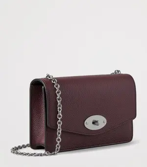 Mulberry Small Leather Darley Cross-body Bag - Black