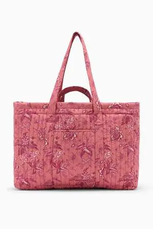 Ulla Johnson Ulla Johnson Kali East West Quilted Tote Oleander