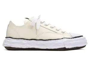 Mihara Yasuhiro Peterson 23 Og Sole Leather Low Sneakers - White