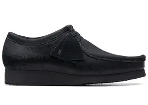 Clarks Originals Wallabee Pony Hair - Black