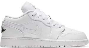JORDAN 1 Low Sneakers - White/black