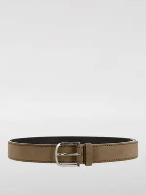 ORTIGNI Orciani Suede Belt Beige