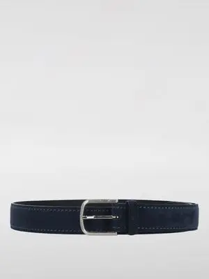 Orciani Orciani Suede Belt Blue