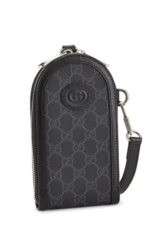 Gucci Gg Supreme Canvas Interlocking Gg Crossbody
