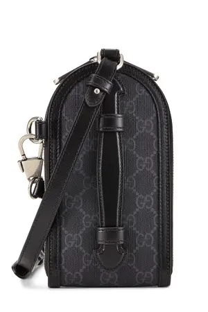 Gucci Gg Supreme Canvas Interlocking Gg Crossbody
