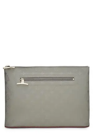 Louis Vuitton Silver Tone Clutches