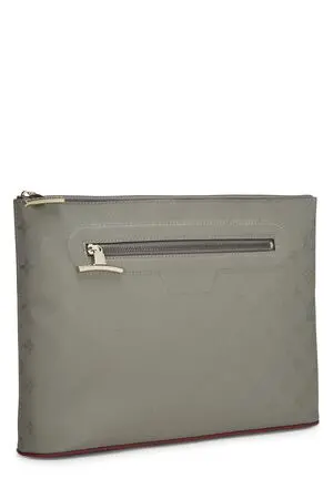 LOUIS VUITTON Monogram Titanium Pochette Cosmos - Grey