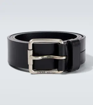 Loewe Leather Belt - Black