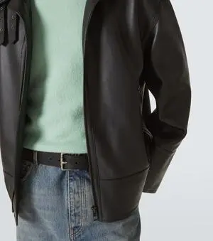 Loewe Leather Belt - Black