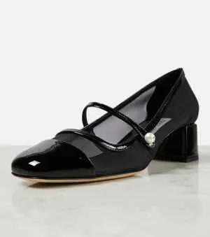 JIMMY CHOO Elisa 45 Mesh Mary Jane Pumps