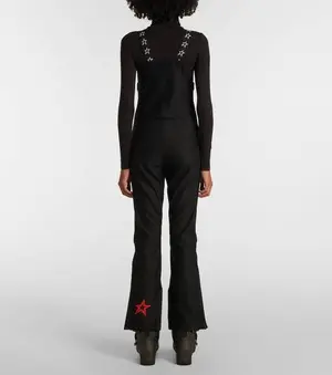 Perfect Moment Jg Flared Ski Salopettes - Black