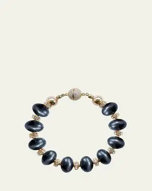 SAULÉ Saule Label Mika Bracelet Black Coral