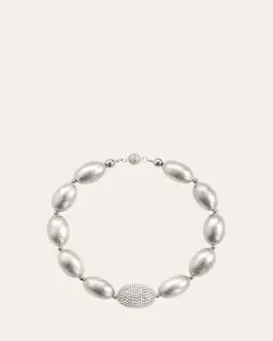 SAULÉ Saule Label Cherie Necklace - Silver Sheer