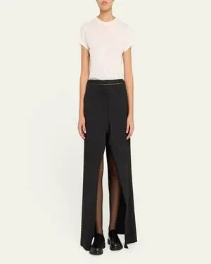 HODAKOVA Double Suit Tapered Wool Pants