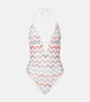 Missoni Zigzag One-piece Swimsuit - Multicoloured