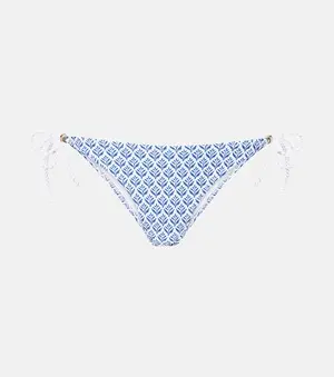 Heidi Klein Cape Cod Bikini Bottom - Blue