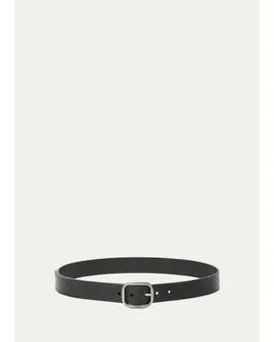 Loewe Buckle Leather Belt