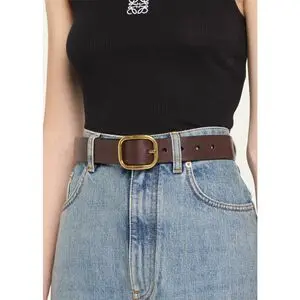 Loewe Buckle Leather Belt