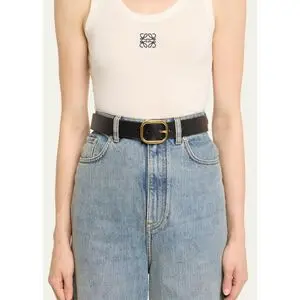 Loewe Buckle Leather Belt