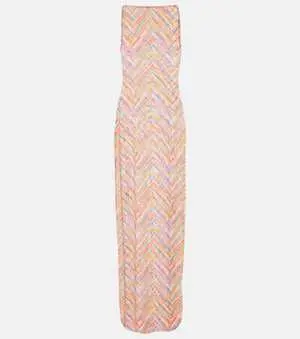 Missoni Zig Zag Beach Dress - Multicoloured