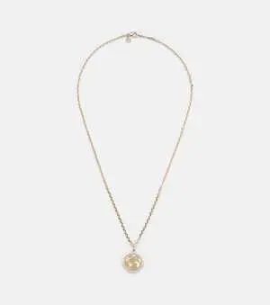 SYDNEY EVAN World Traveler Diamond Pendant Necklace - Gold