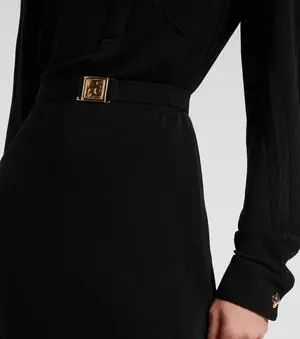 Tory Burch Belted Jersey Shirt Dress
