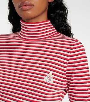 The Upside Raie Striped Turtleneck Top