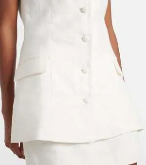 Faithfull The Brand Jane Linen Vest
