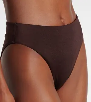 Heidi Klein Coco Palm High-rise Bikini Bottoms