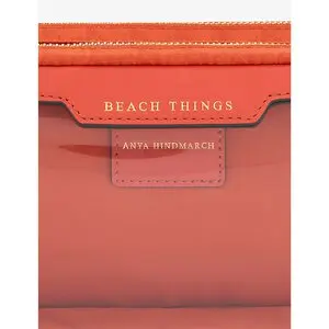 ANYA HINDMARCH Logo-jacquard Nylon Pouch