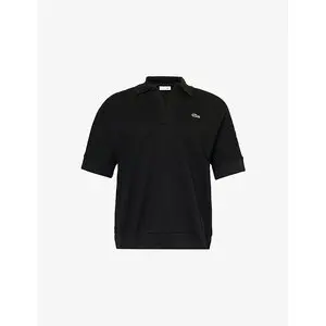 Lacoste Logo-patch Short-sleeve Stretch-pique Polo Shirt