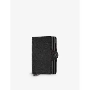 SECRID Twinwallet Crisple Leather Cardholder - Black