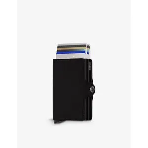 SECRID Twinwallet Crisple Leather Cardholder - Black