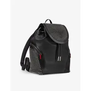 CHRISTIAN LOUBOUTIN Spike-embellished Leather Backpack