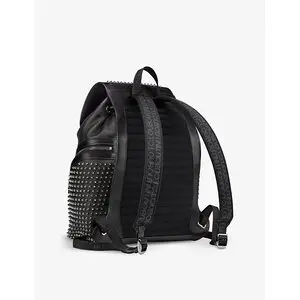 CHRISTIAN LOUBOUTIN Spike-embellished Leather Backpack